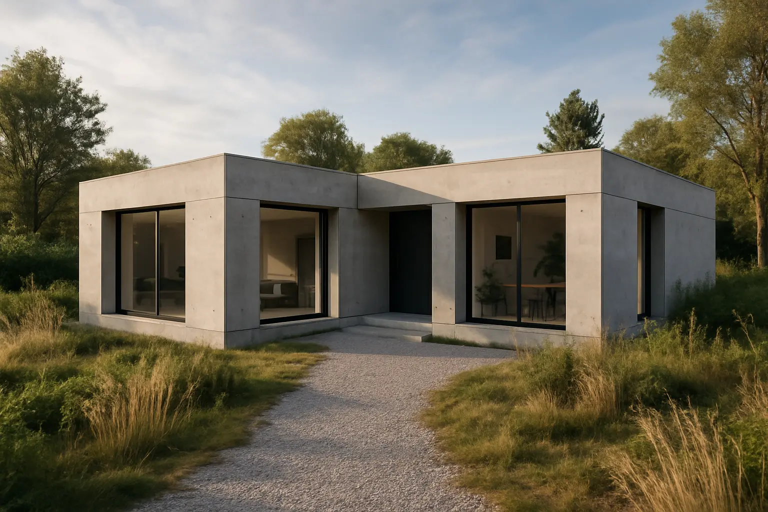 Casas prefabricadas de hormigón: diseño y eficiencia en 2025