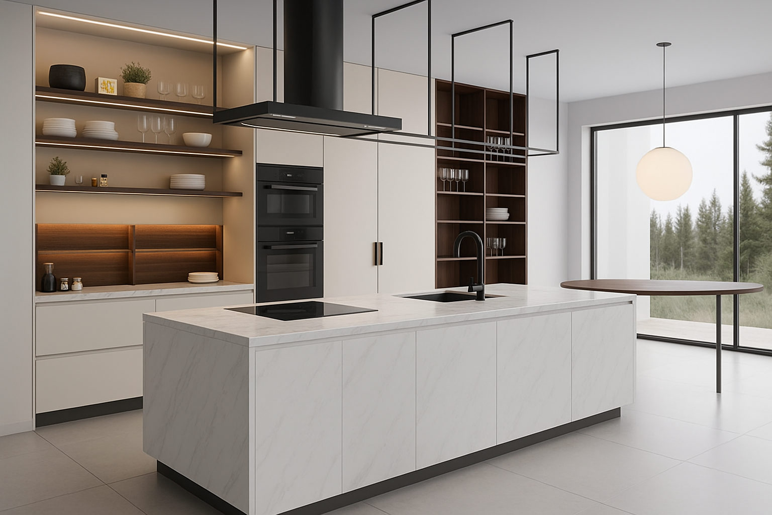 Cocina abierta o cerrada: ventajas y claves para decidir