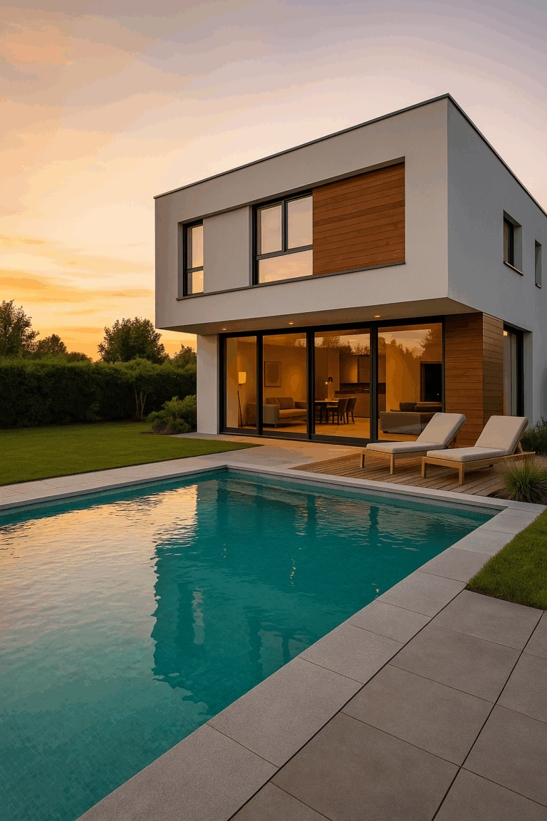 Casas con piscina privada: Valor añadido asegurado